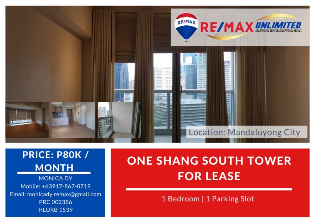 ONE SHANG SOUTH TOWER – Remax Unlimited