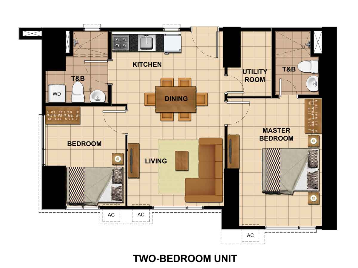 AVIDA TOWERS VITA AFFORDABLE 2 BEDROOM UNIT FOR LEASE – Remax Unlimited