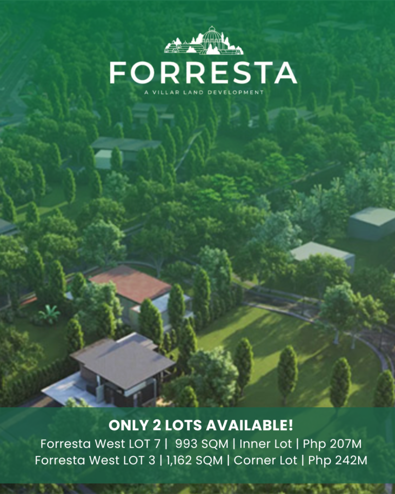 Forresta by Villar Land – Residential Lots for Sale in Daang Reyna ...